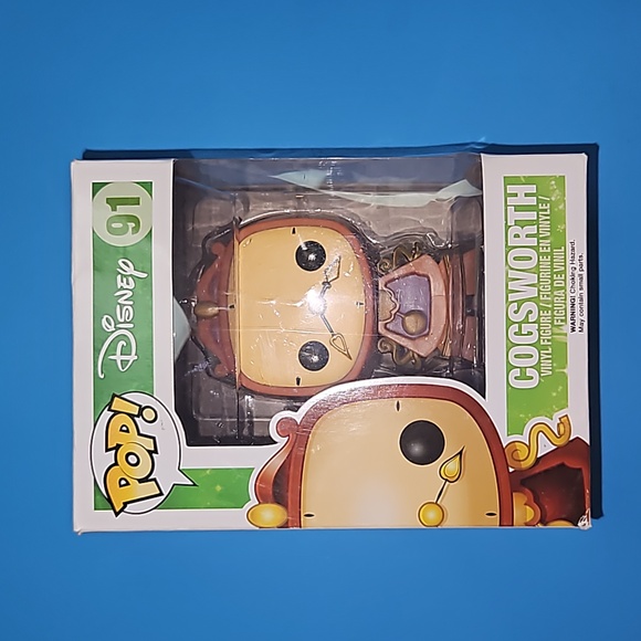 Funko | Toys | Disney Funko Pop 9 Cogsworth Vinyl Figurine | Poshmark